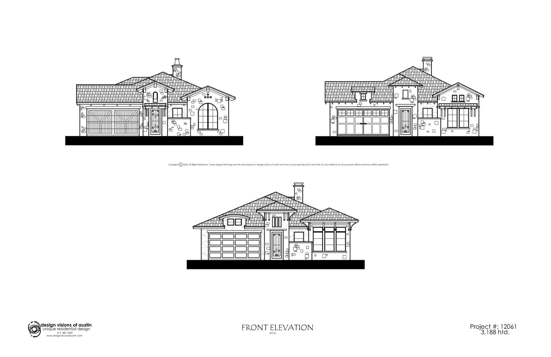Project # 12061 | Design Visions | Austin | Fredricksburg | Home Designs