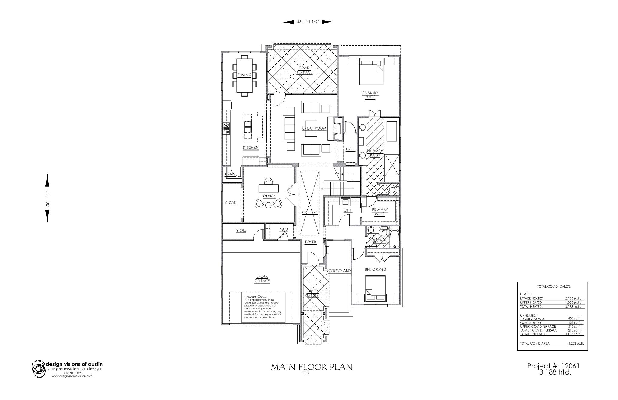 Project # 12061 | Design Visions | Austin | Fredricksburg | Home Designs