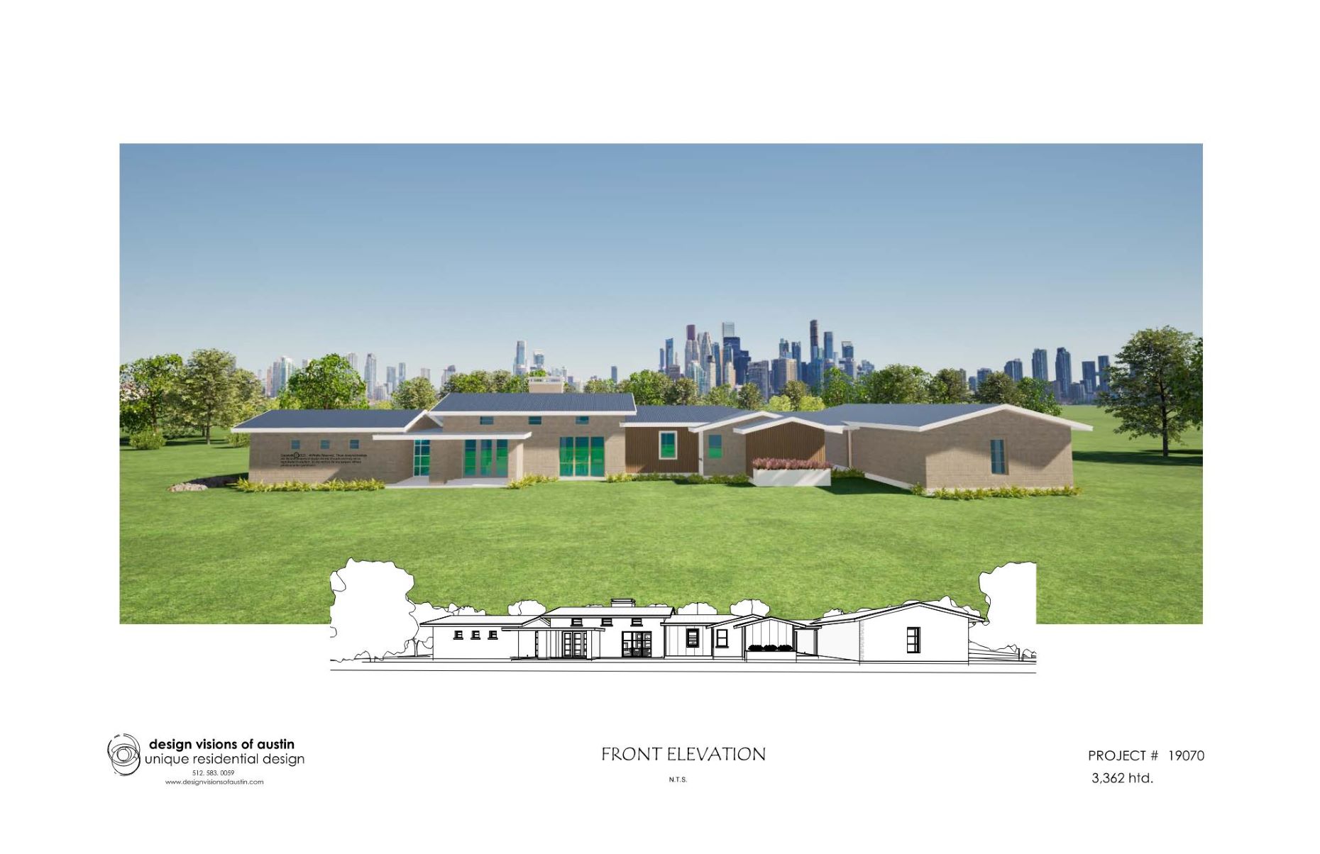 Project # 19070 | Design Visions | Austin | Fredricksburg | Home Designs