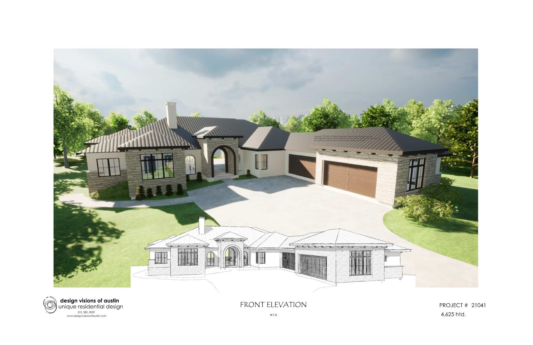 Project # 21041 | Design Visions | Austin | Fredricksburg | Home Designs