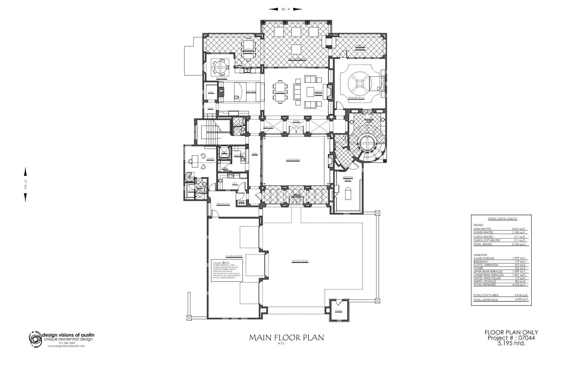 Project # 07044 (f.p.o.) | Design Visions | Austin | Fredricksburg ...