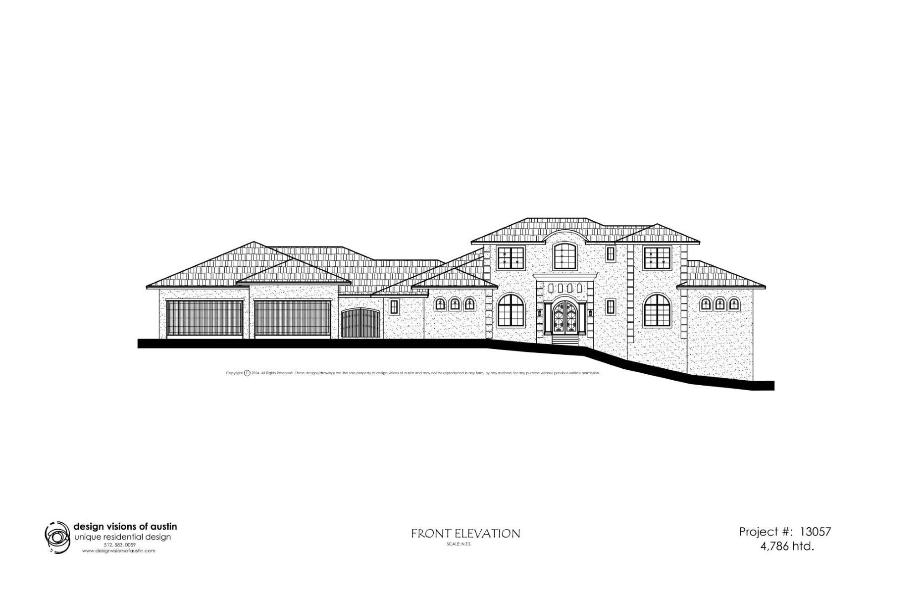 Project # 13057 | Design Visions | Austin | Fredricksburg | Home Designs